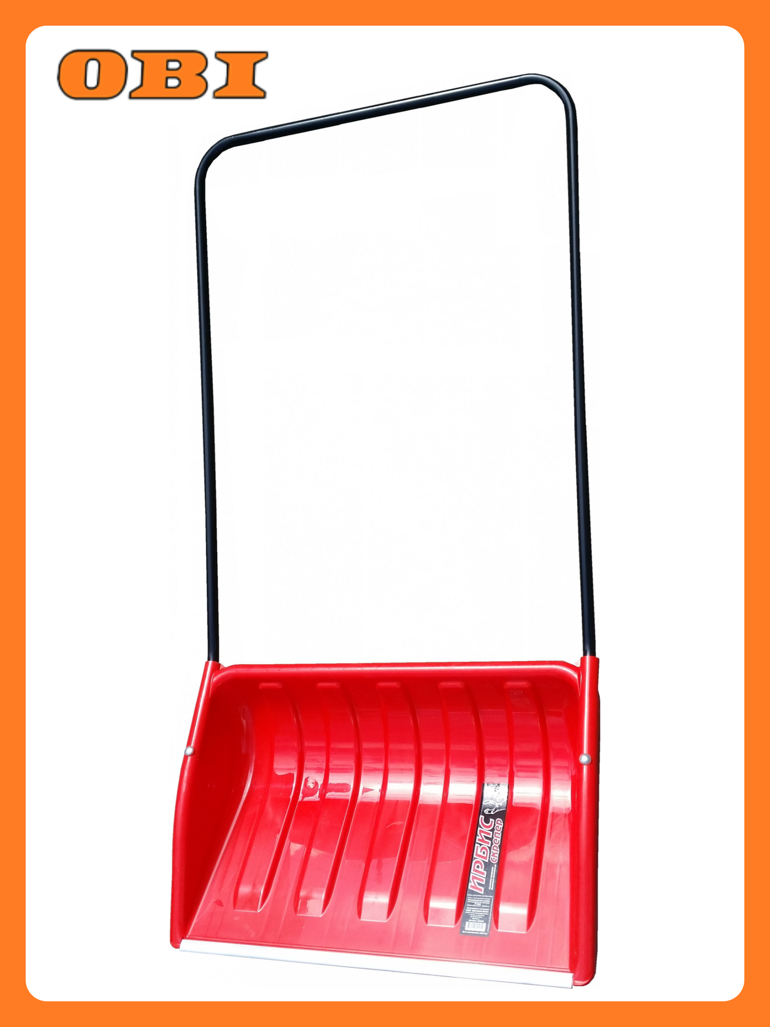 Скрепер для уборки снега Инструм-Агро Ирбис 70x46,5 см