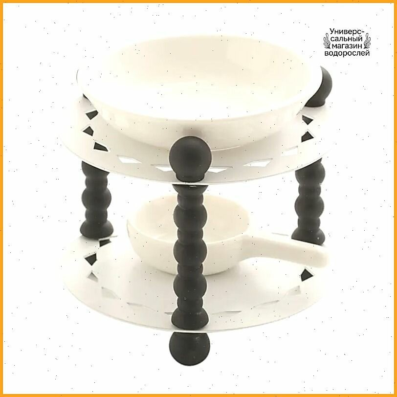 Железная Печь Для Ароматерапии Golden Pillar Sun City Iron Art-Белый