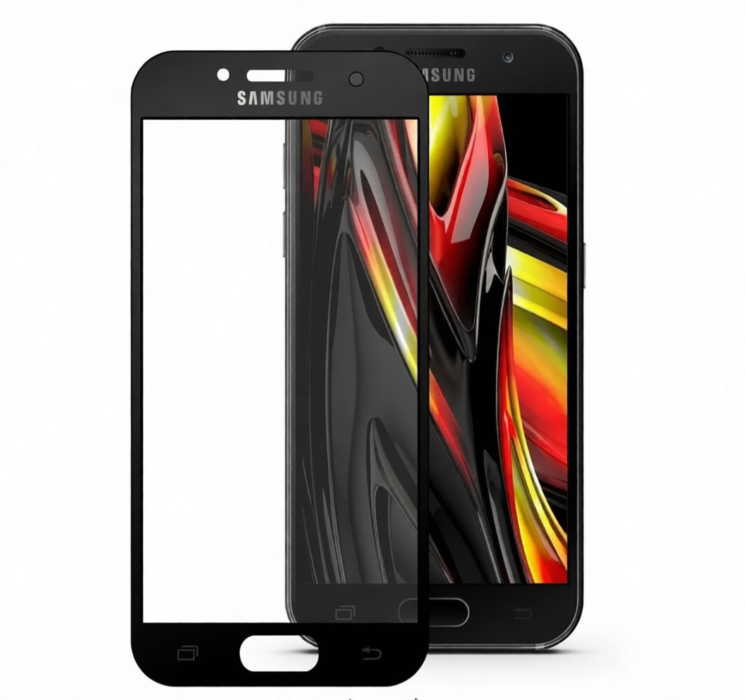 Защитное стекло MyPads, для Samsung Galaxy A3, олеофобное, 3D, полное покрытие