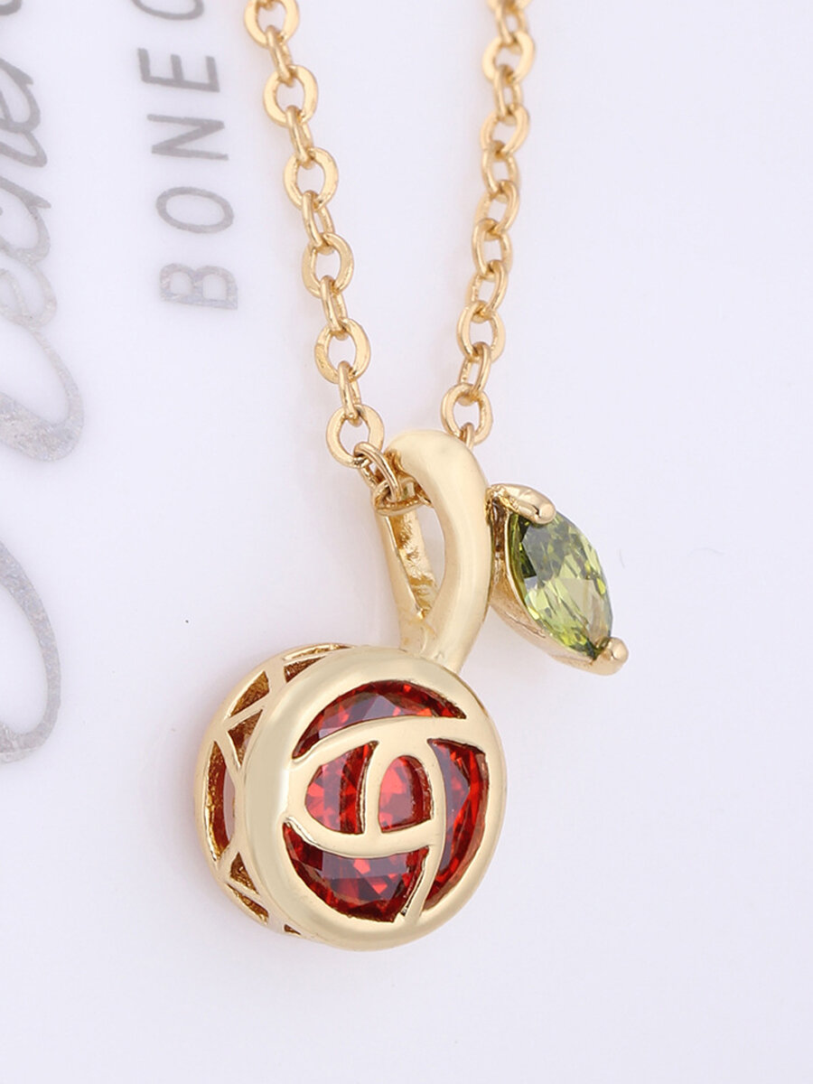 Колье, фианит