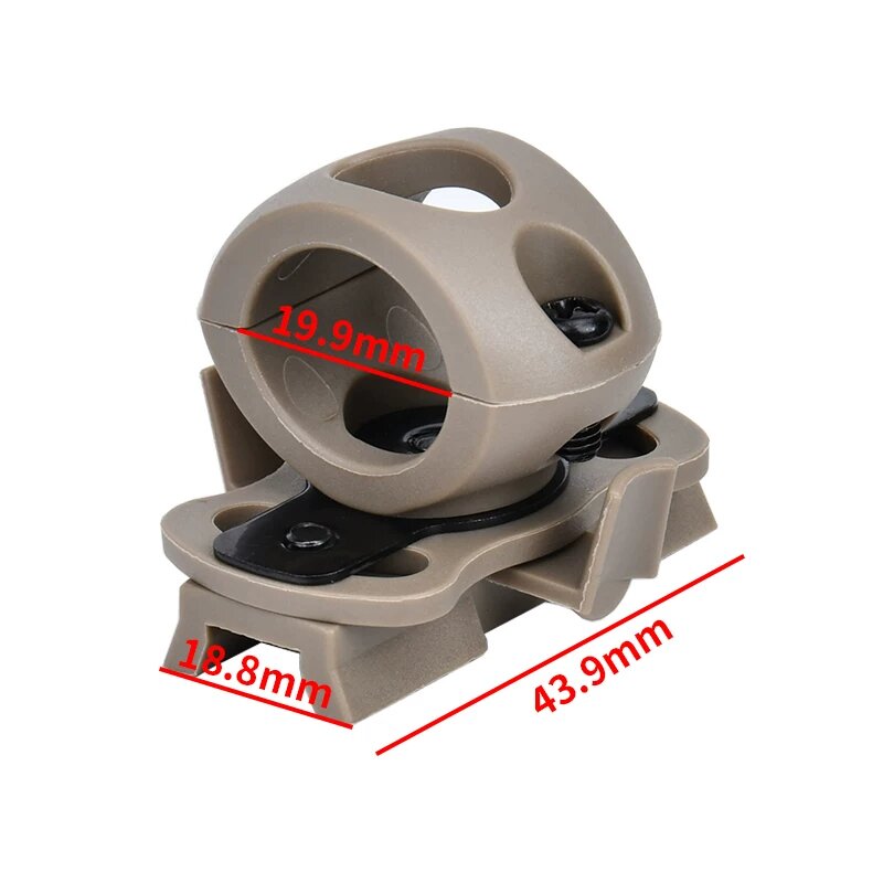 Крепление для фонаря на шлем пожарного, тактический налобный фонарь для активного отдыха, велоспорта, с мощным светом и