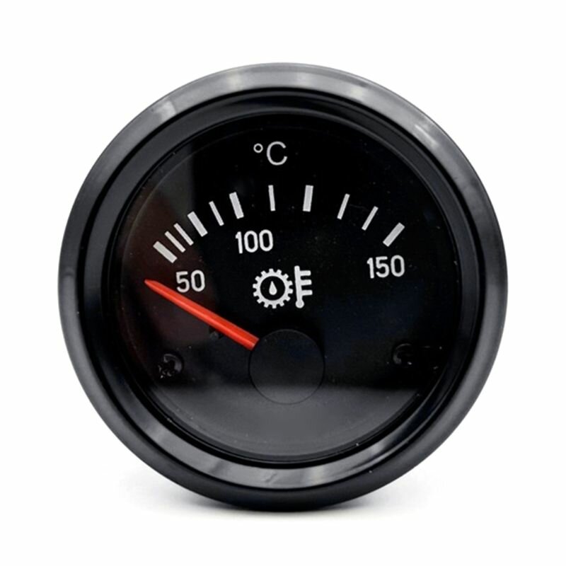 Цифровой индикатор температуры воды LED дисплей универсальный для автомобильных двигателей, 24V