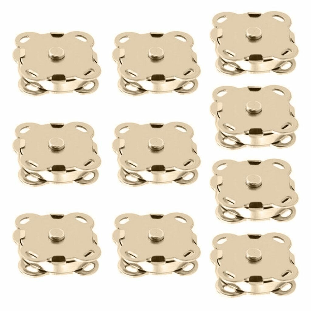 10 шт. Металлические магнитные кнопки для одежды и сумок