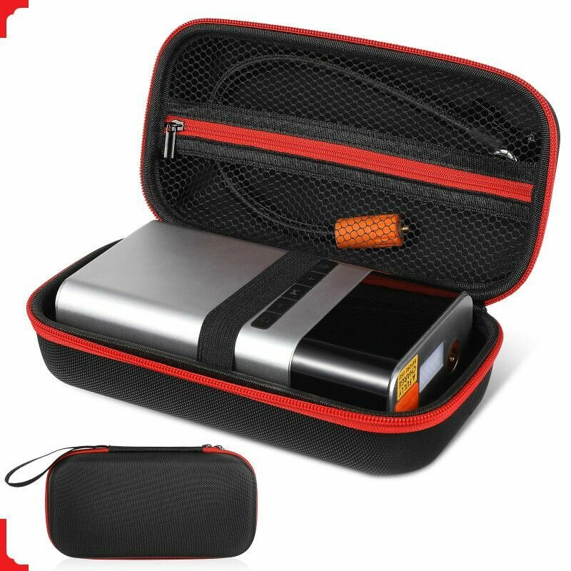 Черная сумка для компрессора воздуха Jiaweibu из оксфордской ткани, насос для накачивания шин, жесткий дорожный футляр, автомобильные аксессуары--