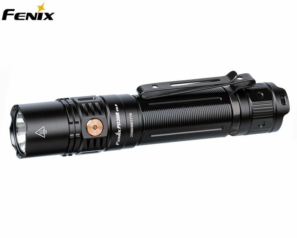 Фонарь Fenix PD36R V2.0, Li-ion 21700, 396 метров, 1700 люмен (Комплект)