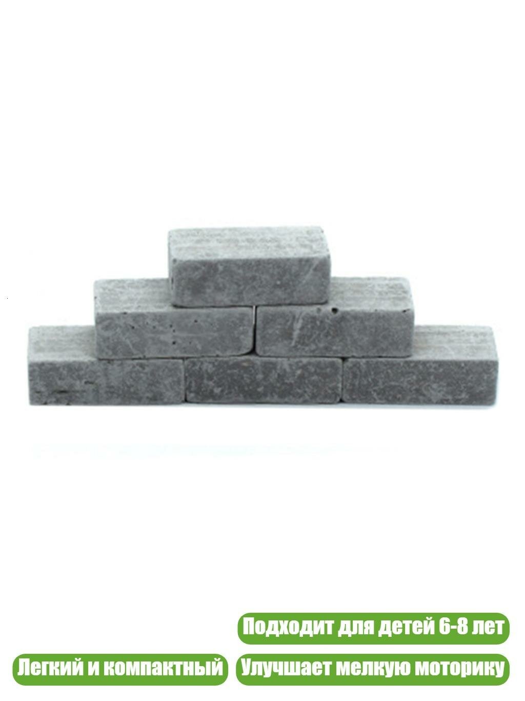 Детские глиняные игрушки для кукольного домика, Черный