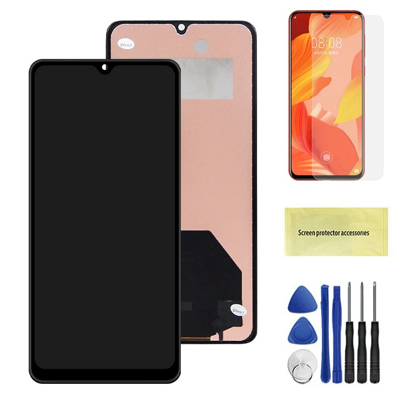 Для HUAWEI P30 Pro (VOG-L29, L09, AL00, L04, AL10) — Тестированный ЖК-дисплей с Black NO Frame