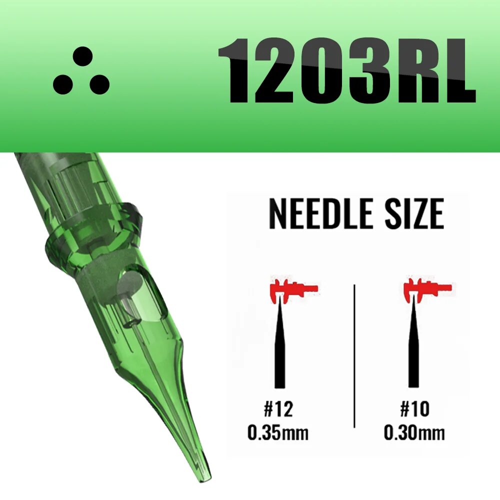 Картридж для тату Yilong 1203RL #12/ #10
