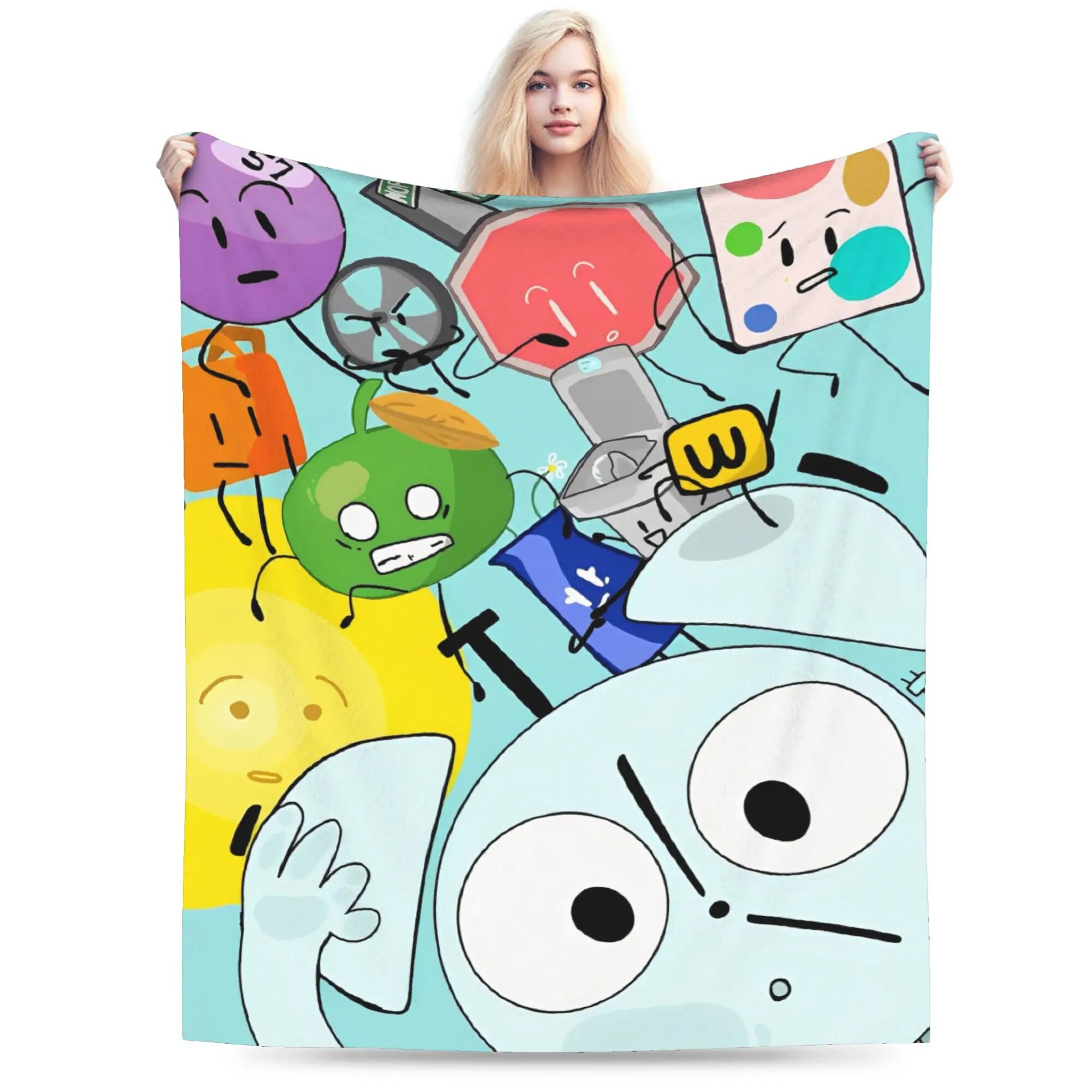 Одеяло BFDI Inanimate Insanity 153x204cm, цвет 16