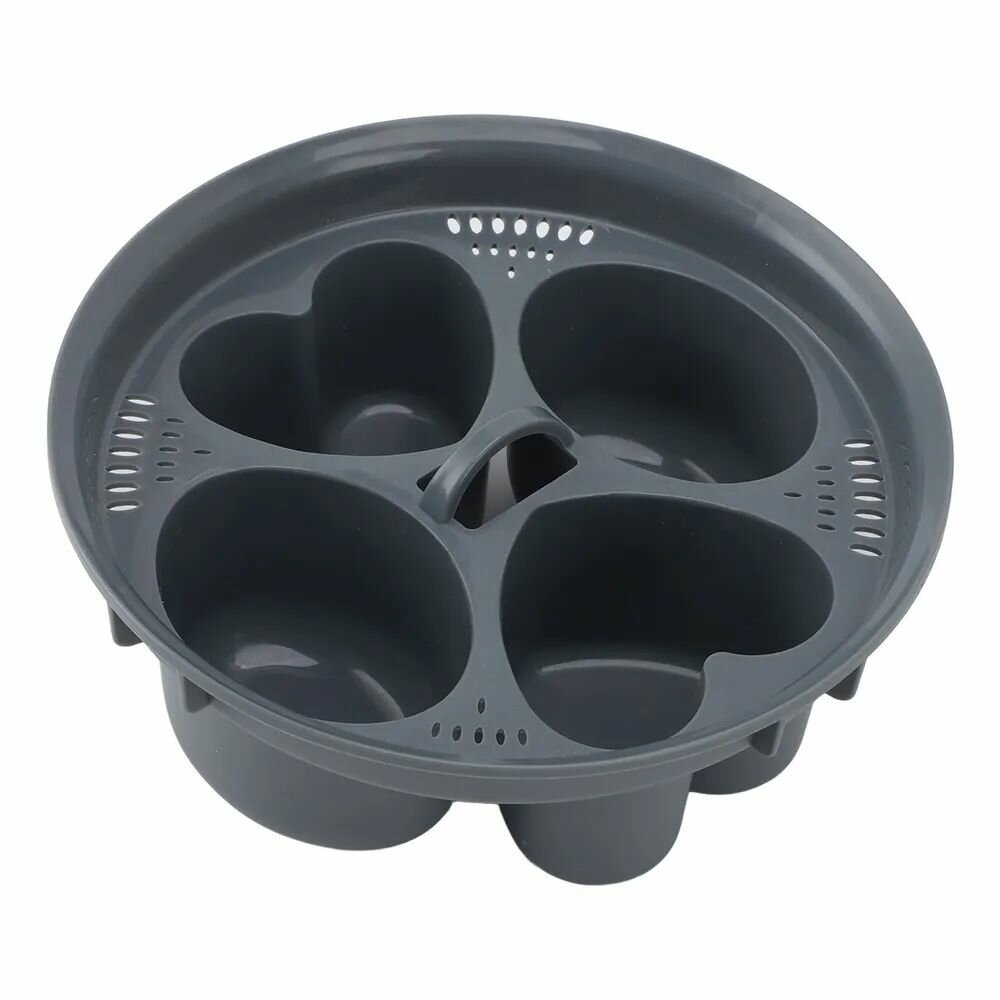 Формы для варки яиц 4шт Thermomix TM5 TM6 серые