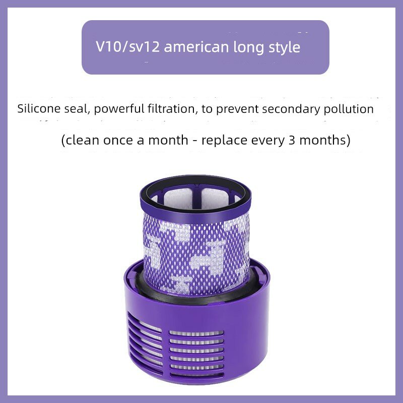 Подходит для фильтрующих элементов пылесосов Dyson v6, v7, v8, v10, v11, v12 slim, v15, g5, аксессуары для переднего и