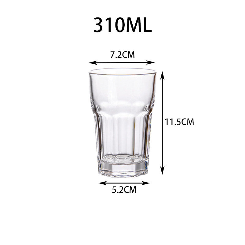 Акриловая пивная чашка для ПК, пластиковая пивная чашка, восьмиугольная чашка для бара, КТВ, устойчивая к падениям