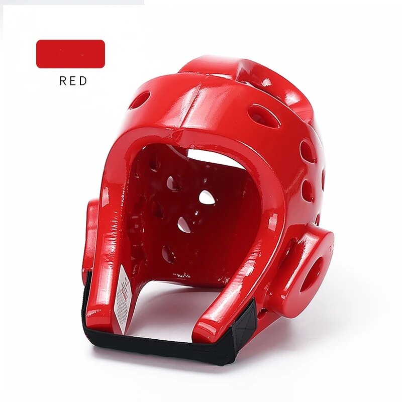 WTF защитный шлем для тхэквондо Yinsheng Красный, S, Red