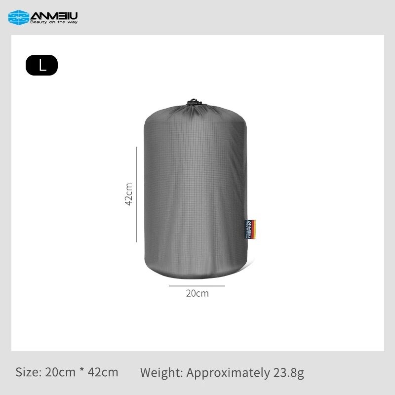 ANMEILU сухой мешок серый Grey-L 20x42см