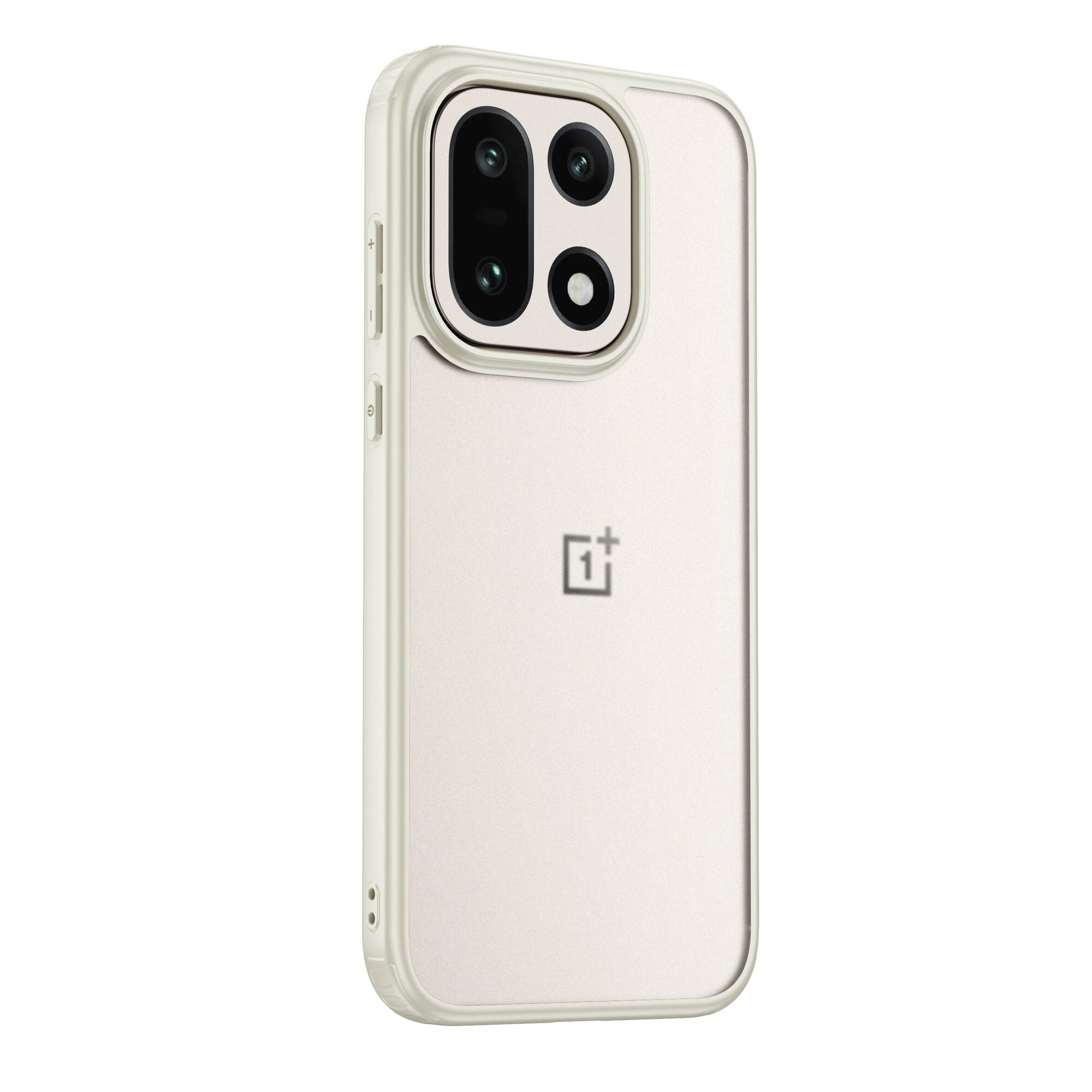 Чехол для OnePlus 15, матовый жесткий противоударный защитный чехол для камеры, Белый, Grey