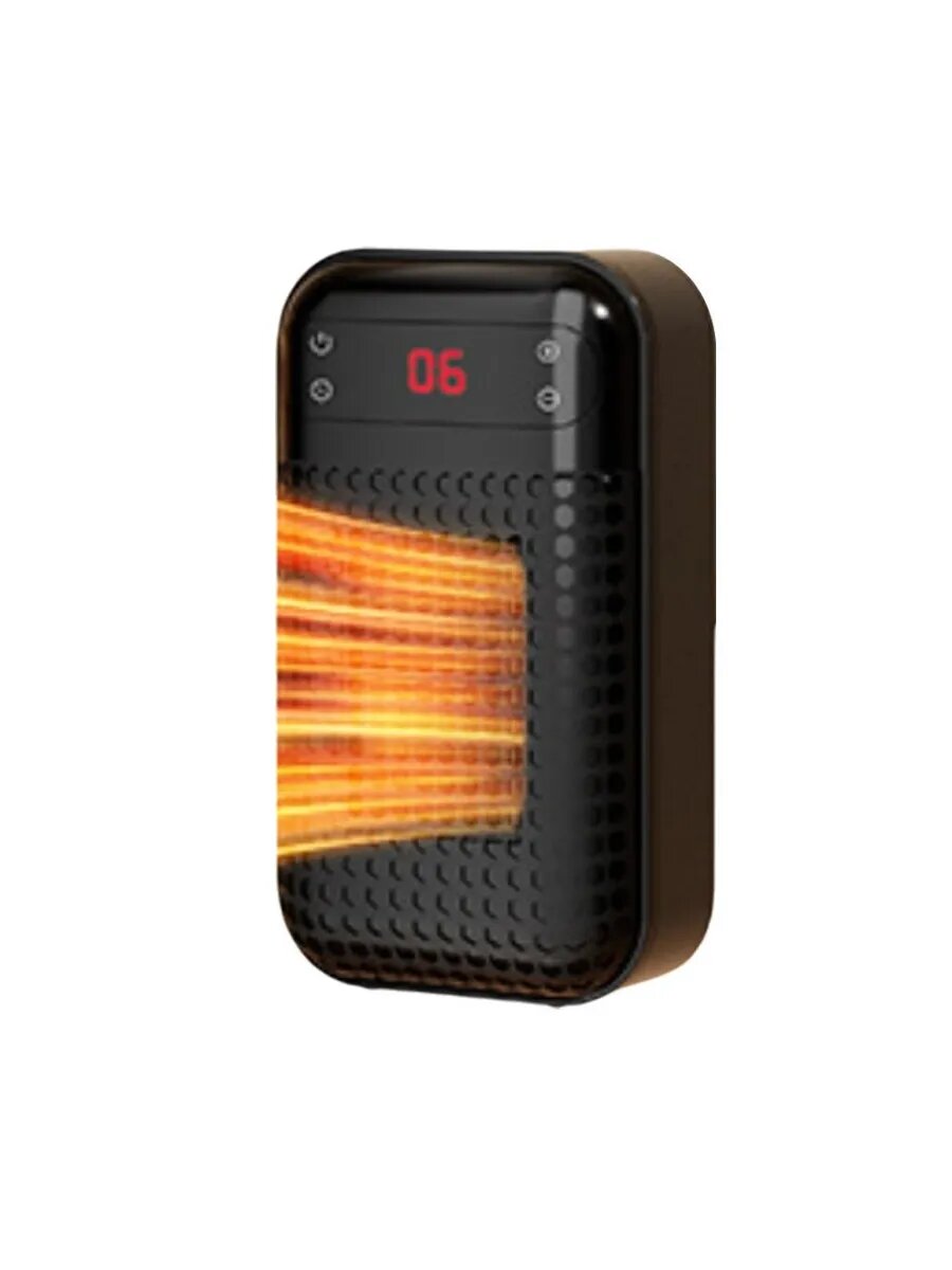 Безопасный керамический обогреватель 500Вт с таймером