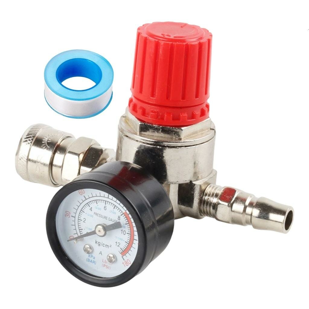 Клапаны 140PSI с манометром для компрессоров