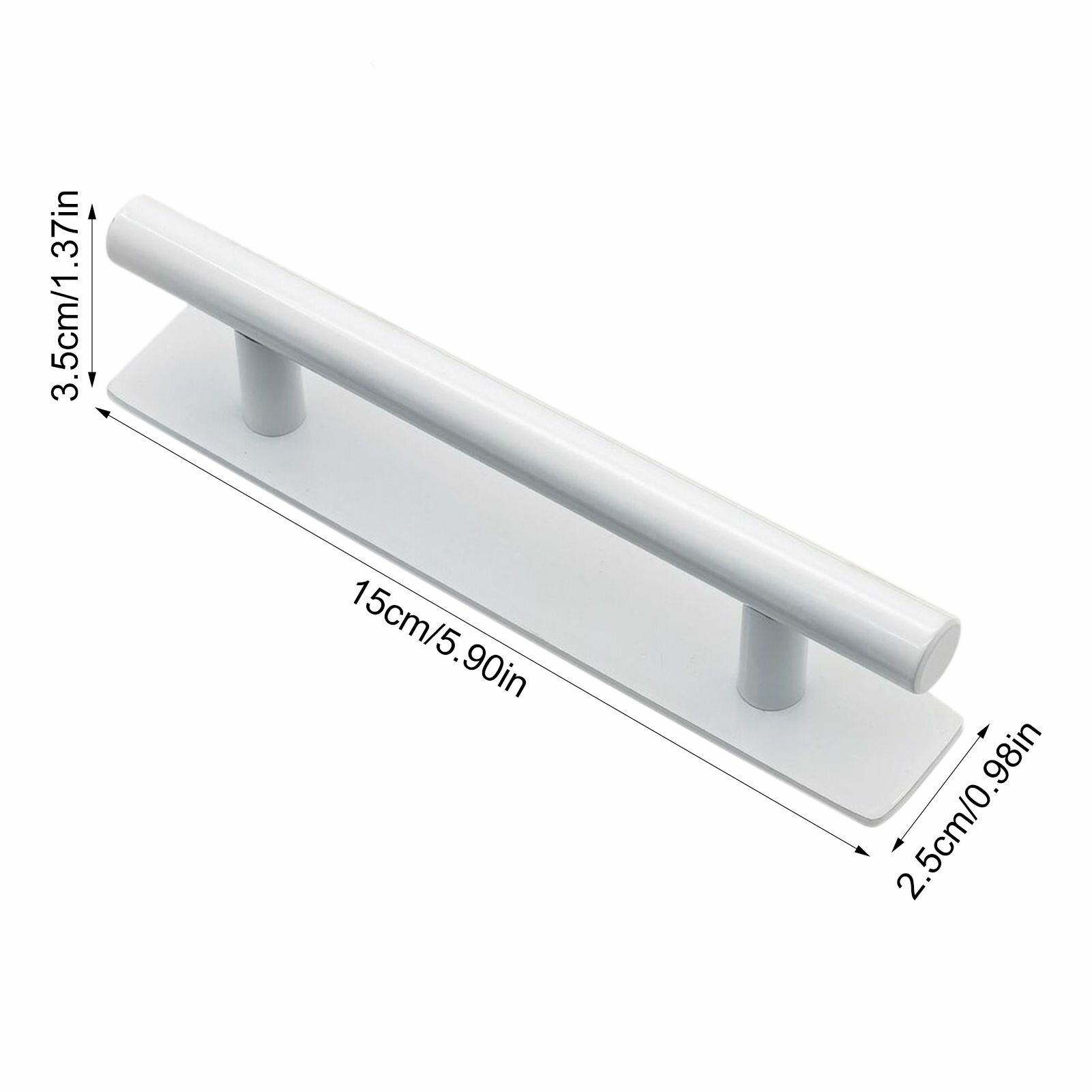 Ручки для раздвижных дверей без сверления (2 шт.), наклейки для стеклянных дверей и окон