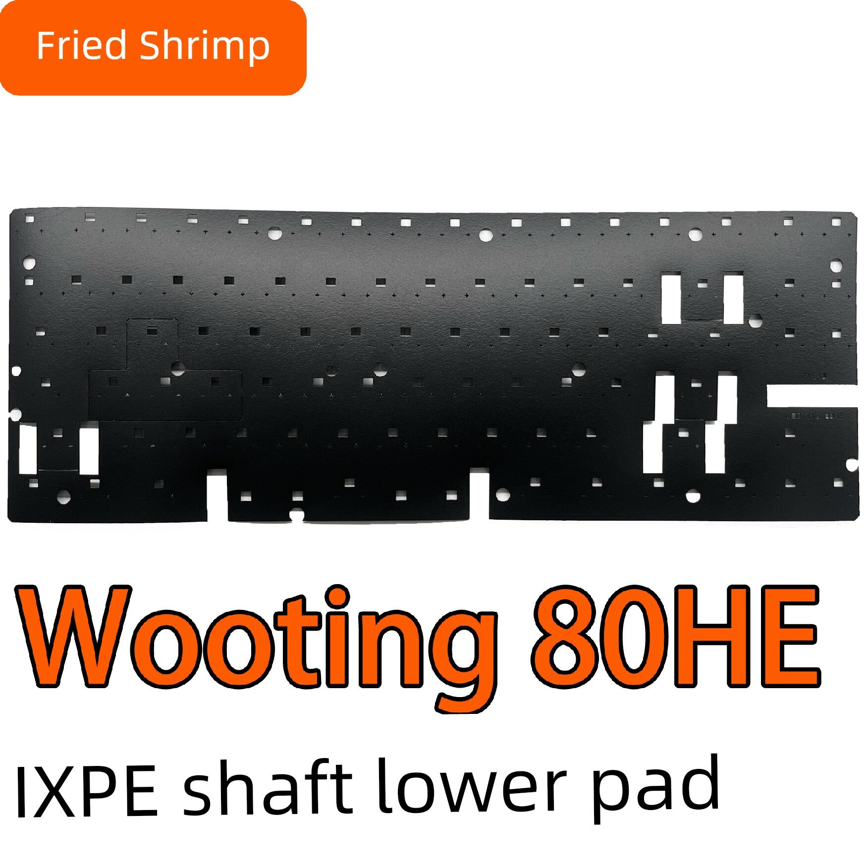 Клавиатура Wooting 80HE, модифицированная под KBDfans Holy80, с алюминиевым корпусом, магнитными переключателями,