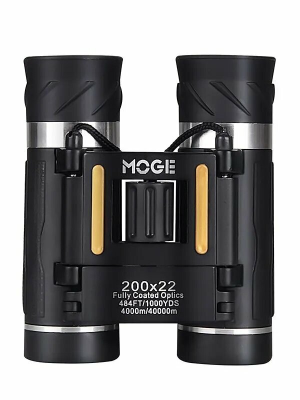 Бинокль MOGE 200x22 компактный с BAK4 и FMC для охоты, туризма и спорта