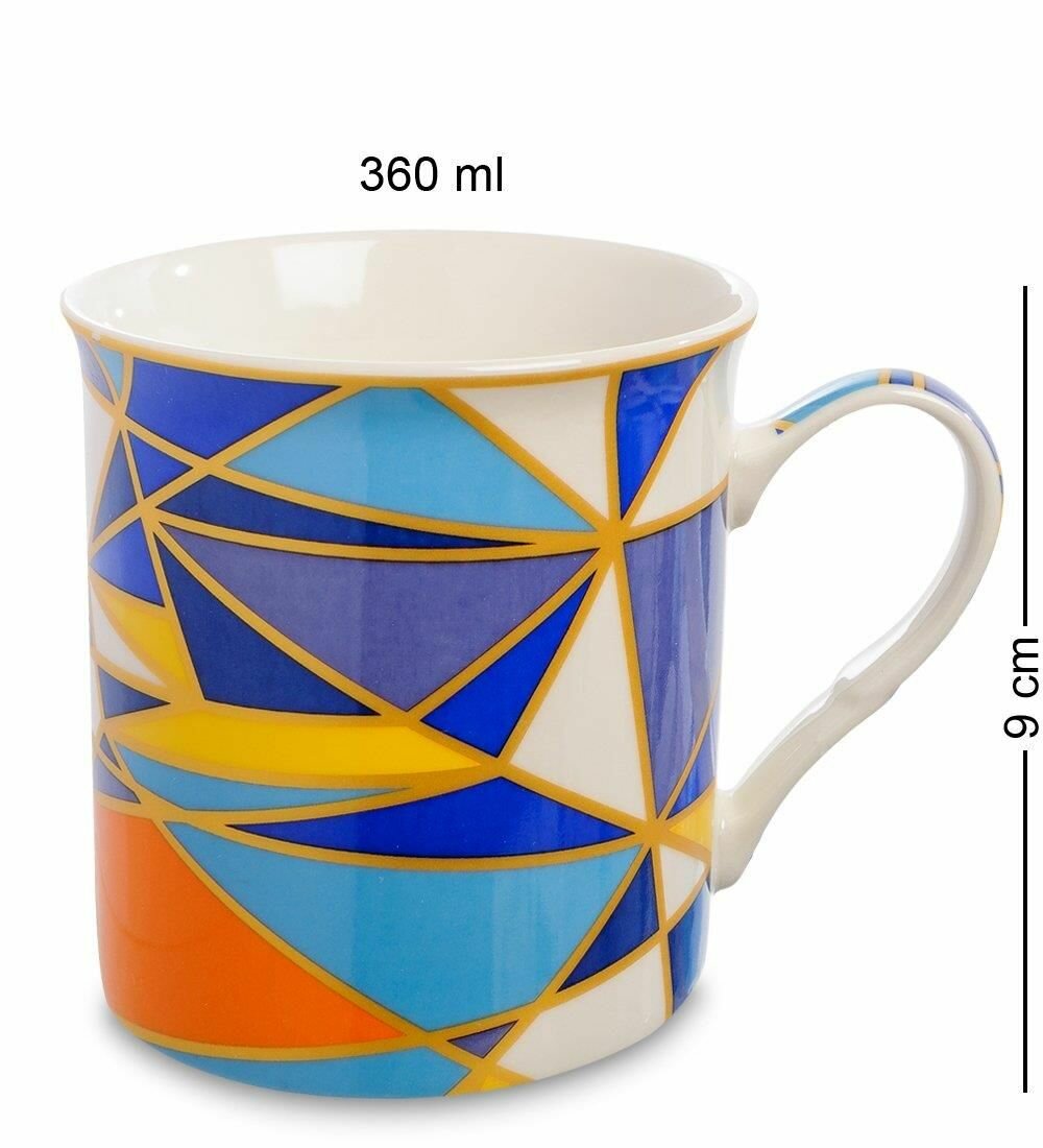 Кружка Арт-Мозаика 360мл A2104775 Love Drinks, Фарфор