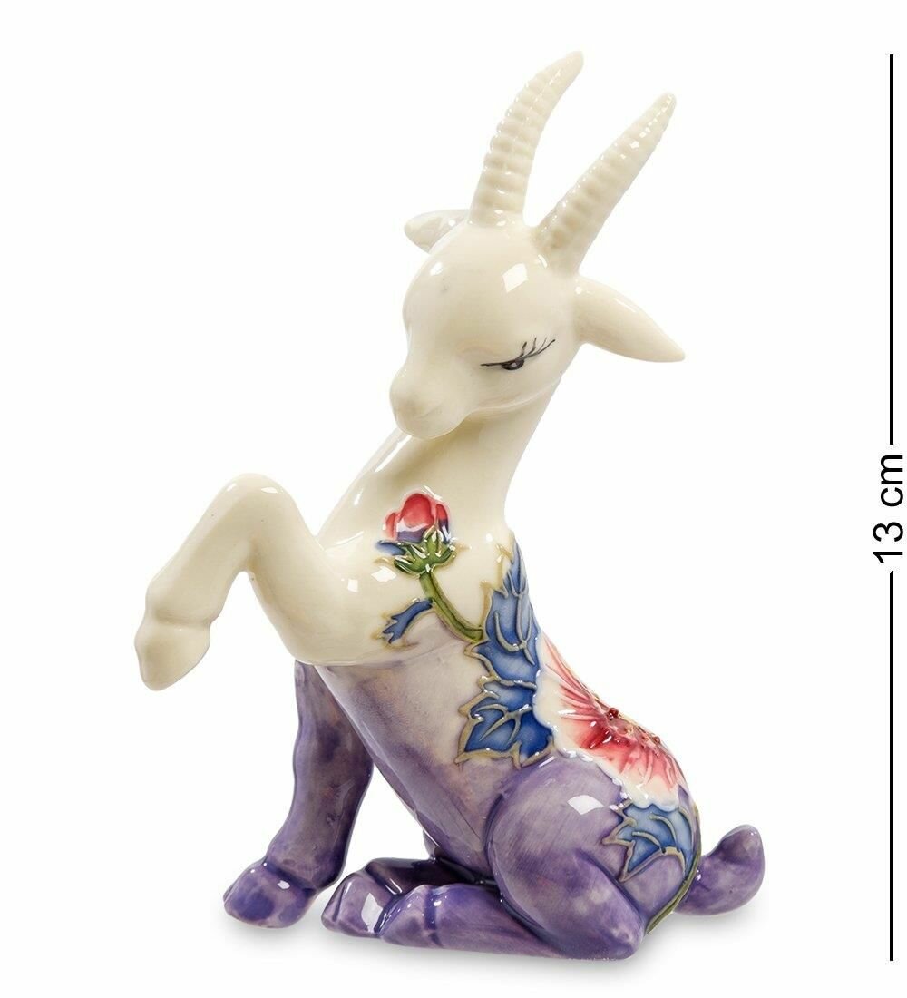 Фигурка настольная Коза (Pavone) A2035905 Pavone, Фарфор, в подарок