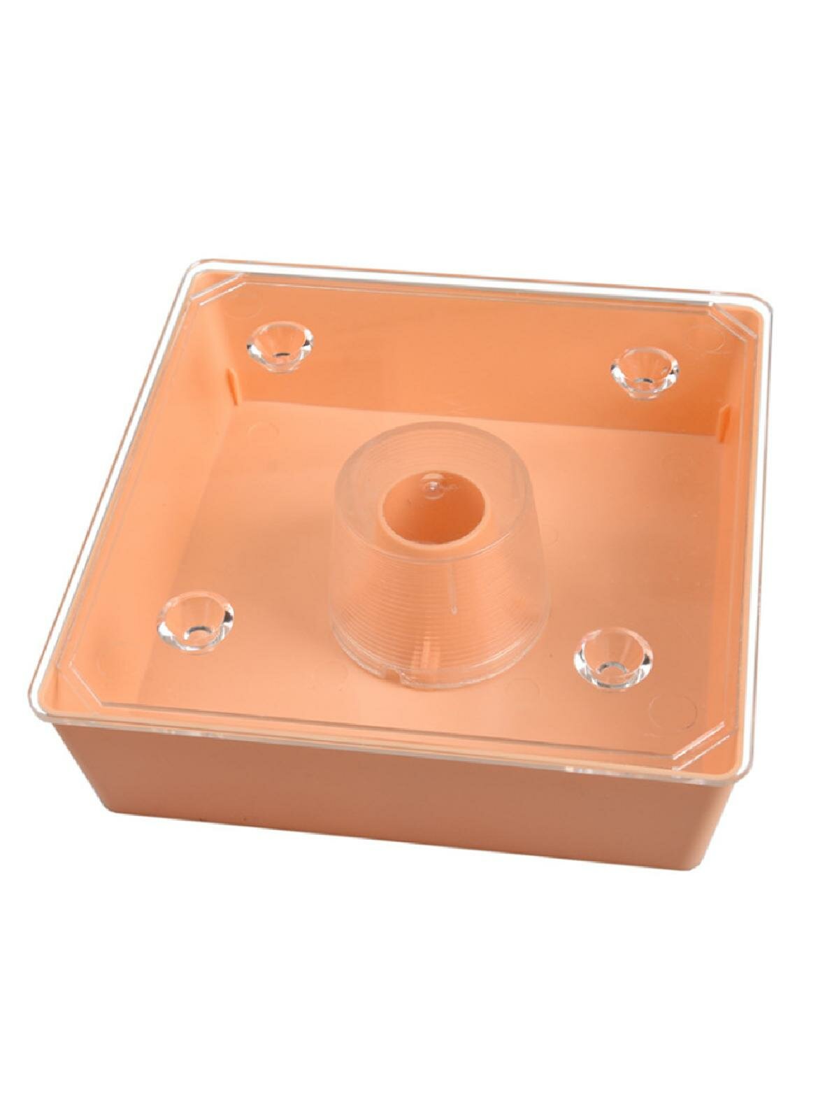 Пчеловодческая кормушка для пчел Пластиковая Квадратная поилка для полива с медом