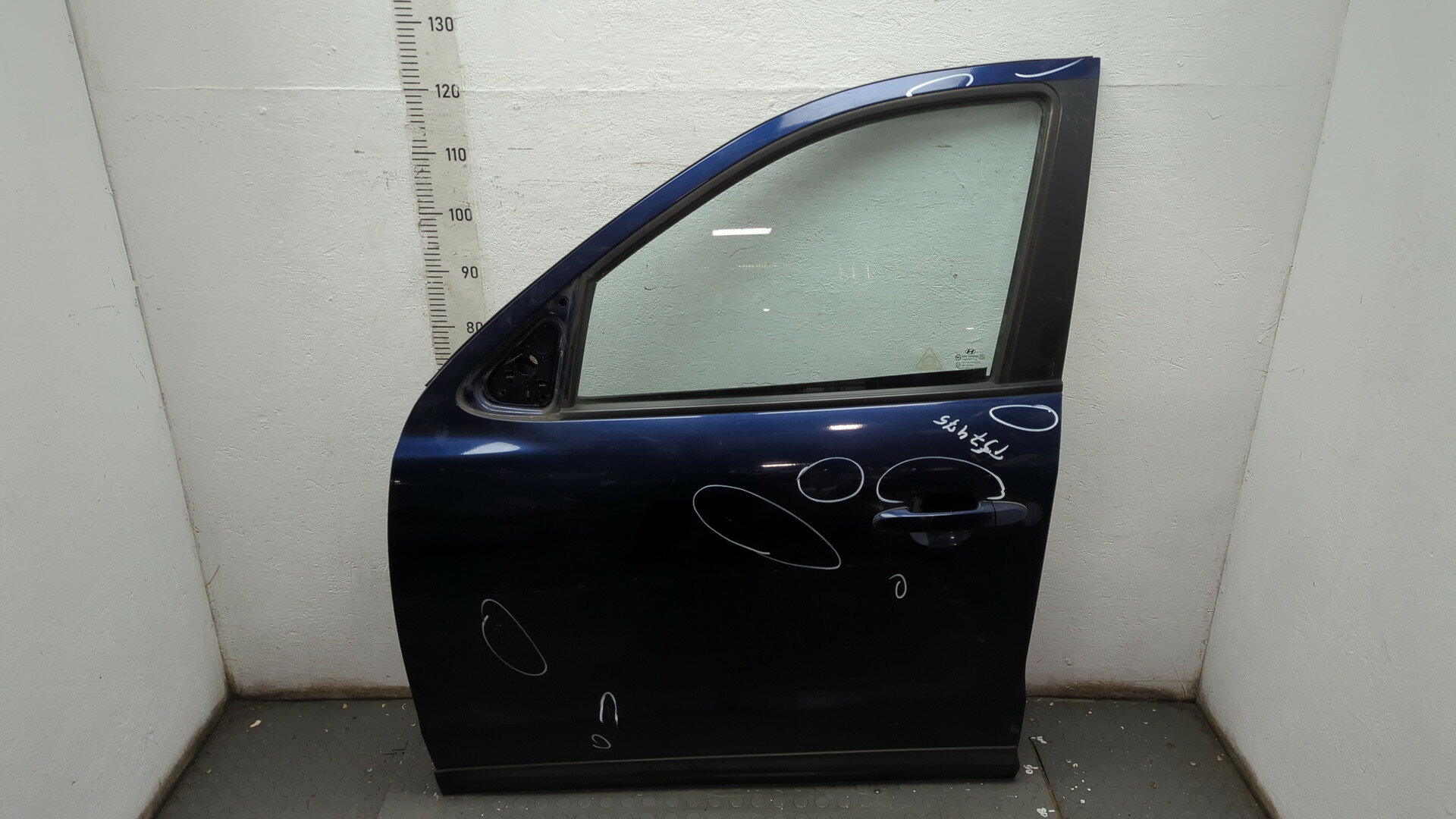 Дверь боковая (легковая) левая передняя Hyundai Santa Fe Б/У