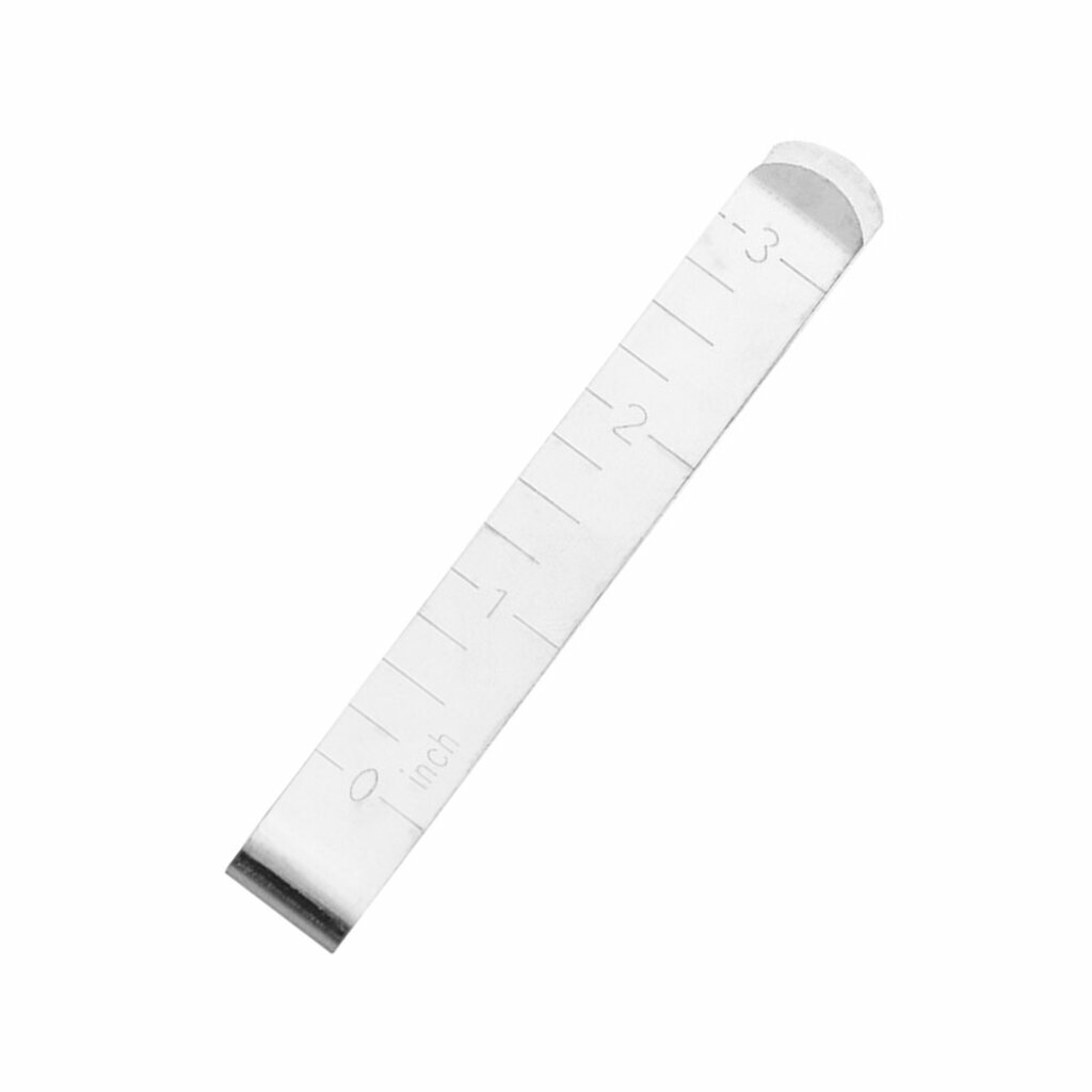 Нержавеющие зажимы для подгибки 3 дюйма, измерительная линейка для ткани