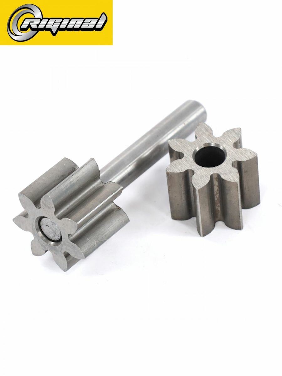 Ремкомплект масляного насоса ГАЗ (дв. ЗМЗ-406, 405, 409) вал+шестерня арт RG406-1011000