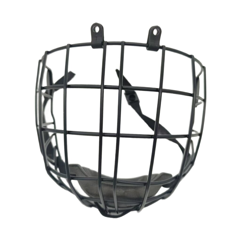Helmets Mask Wide Face Shield Ice Hockey Baseball Face Guard Metal Net Face Mask