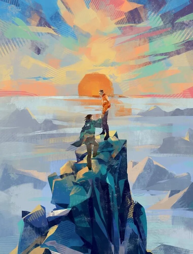 Алмазная Мозаика "Игра Disco Elysium, Диско Элизиум Арт" 40X50 См Алмазная Вышивка / Картина Стразами Подарков /Украшения