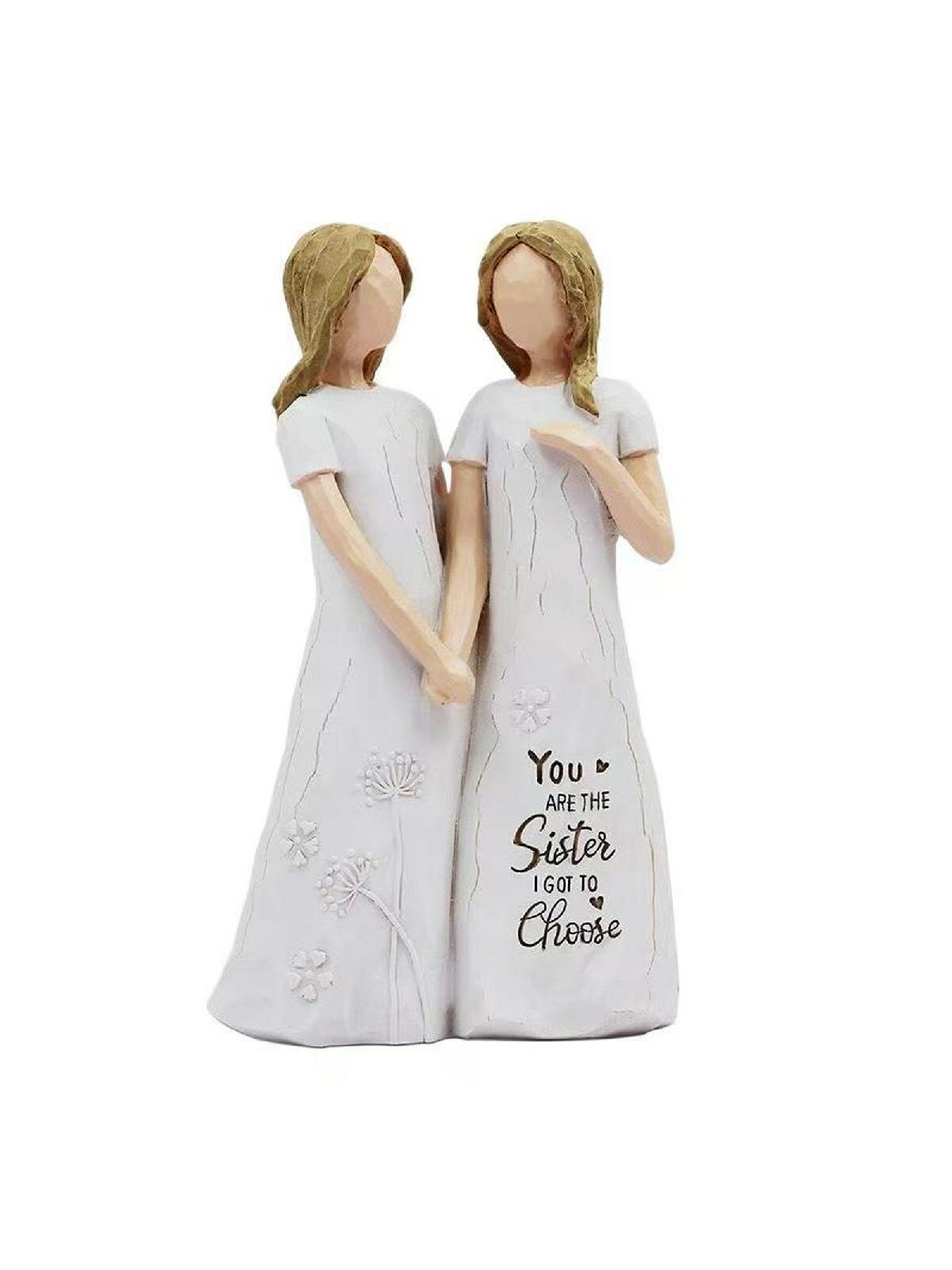 Символическая Фигурка Сестры дружбы, украшение для дома, Подарок Дружбы