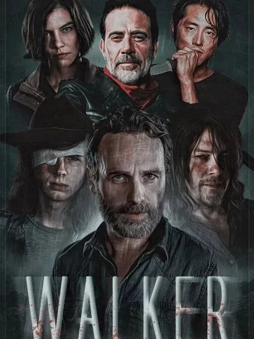 Алмазная Мозаика "Ходячие Мертвецы" 40x50 См Алмазная Вышивка / Картина Стразами Подарков / Украшения