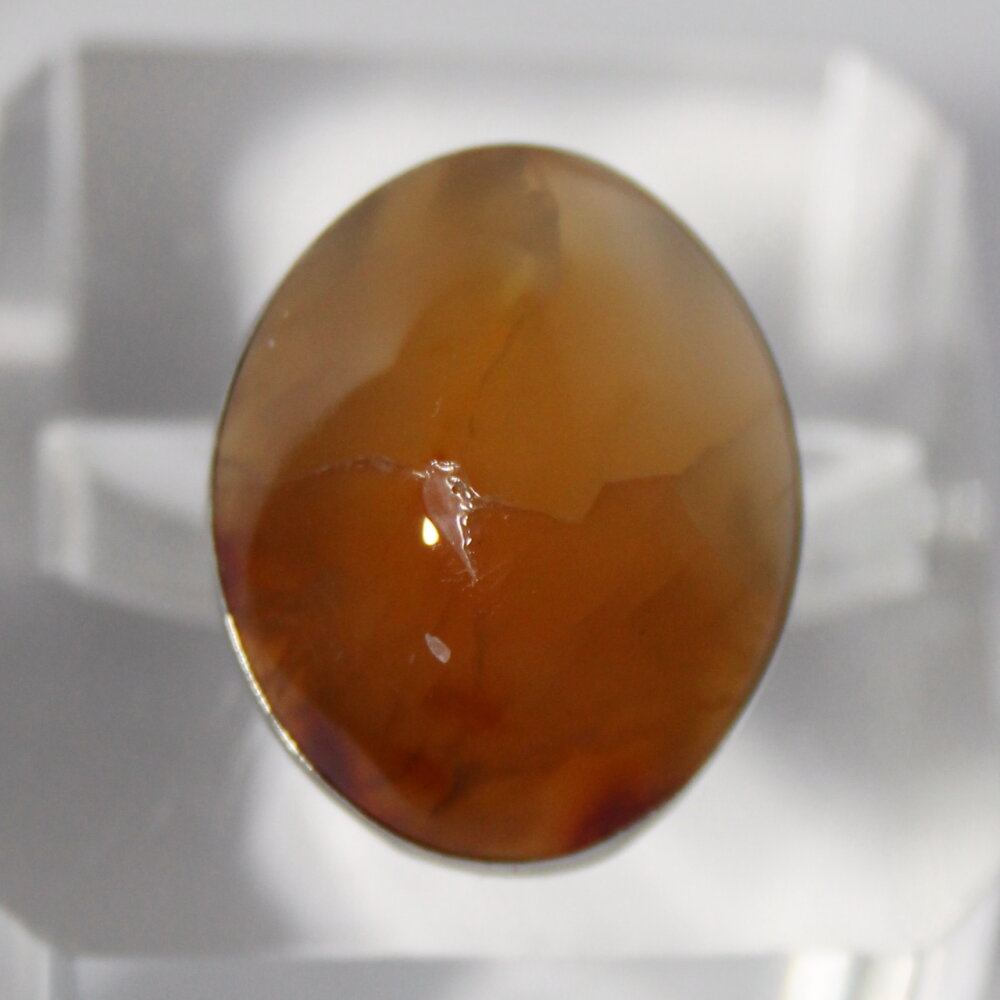 Кольцо, агат, сердолик