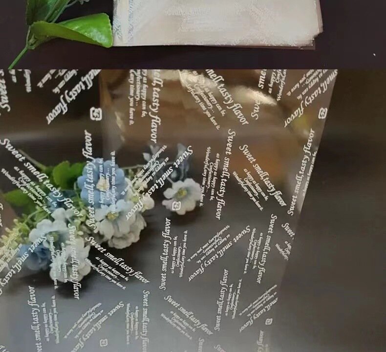 Упаковочная бумага для еды, прозрачная, одиночная, для выпечки хлеба, сэндвичей, пластиковая, английская, 500 штук, для тортов