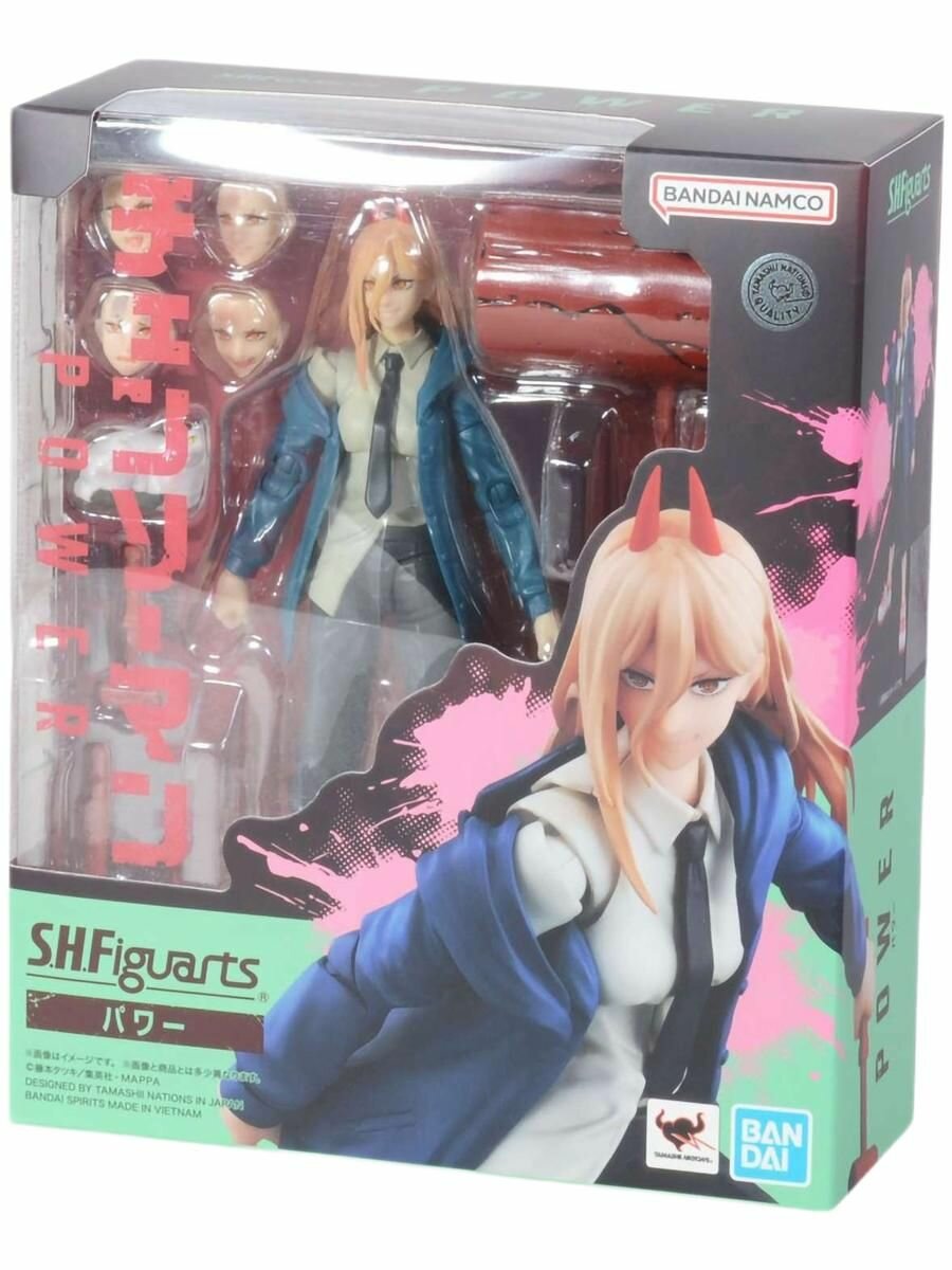 Фигурка Bandai Tamashii Nations S.H.Figuarts. Chainsaw Man: Power