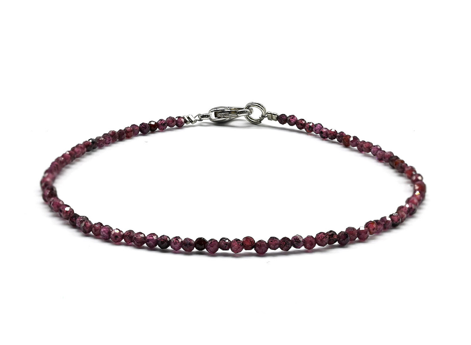 Браслет, гранат