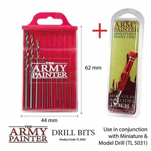 Сверла для модельной дрели Drill Bits Army Painter