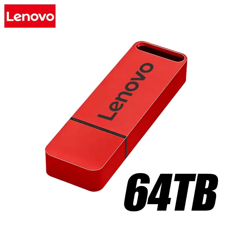 Lenovo USB-флешка 64 ТБ Red 64TB