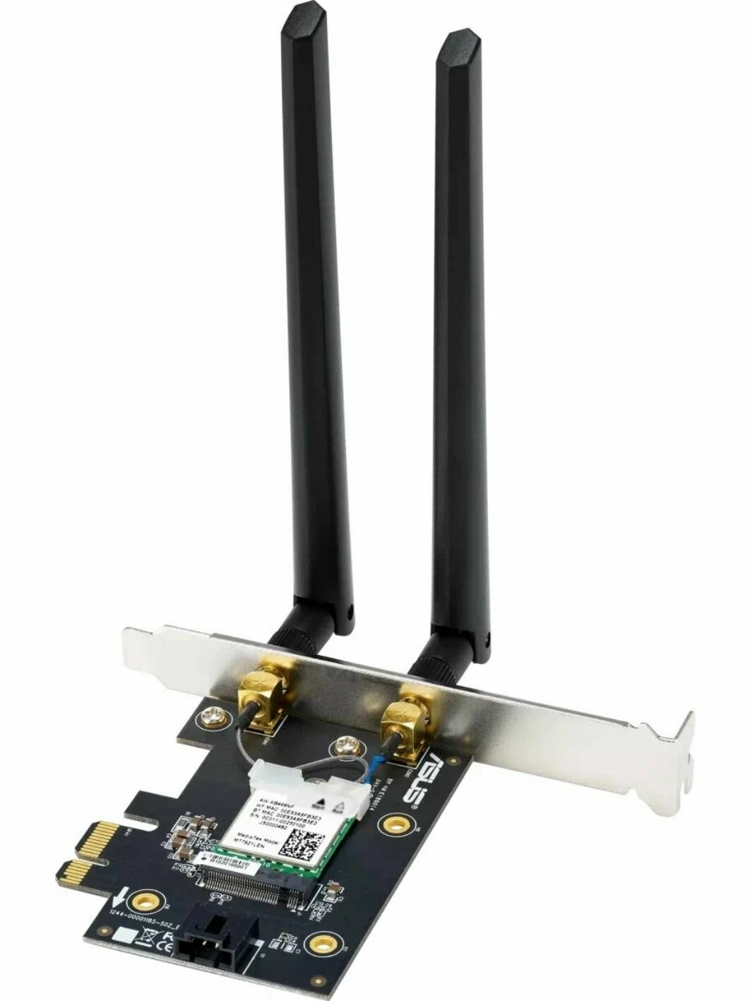 Wi-Fi адаптер ASUS PCE-BE6500 (90IG09G0-MO0B00)