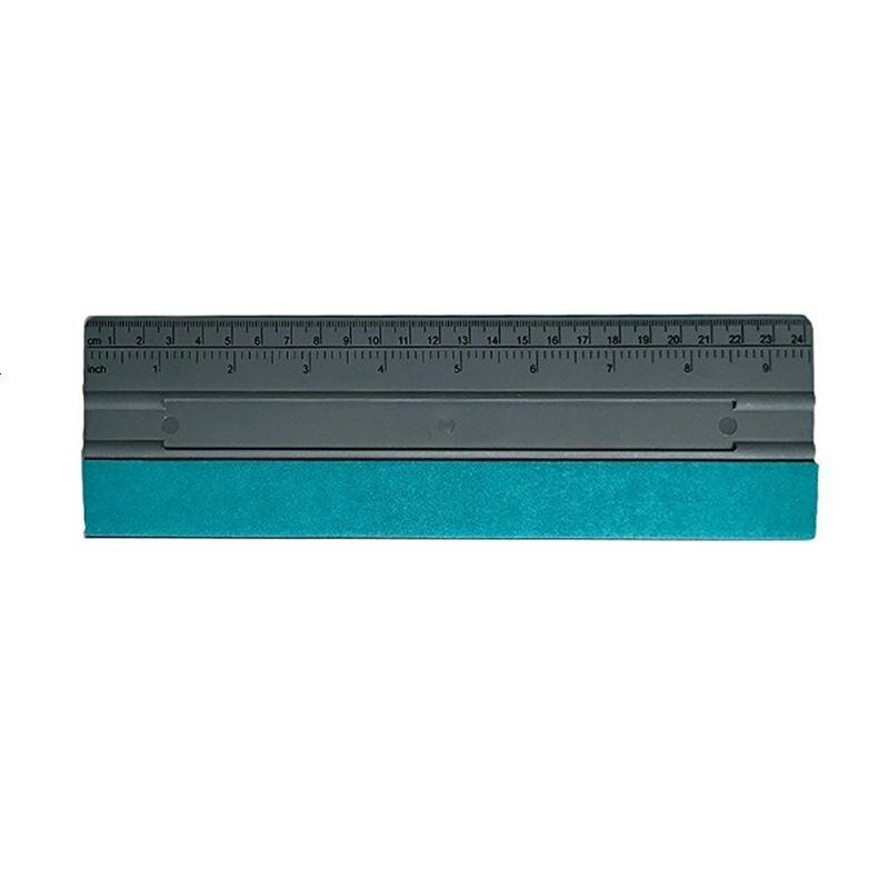 Щетка-ракель из фетра с шкалой для обоев и тонировки, 24cm