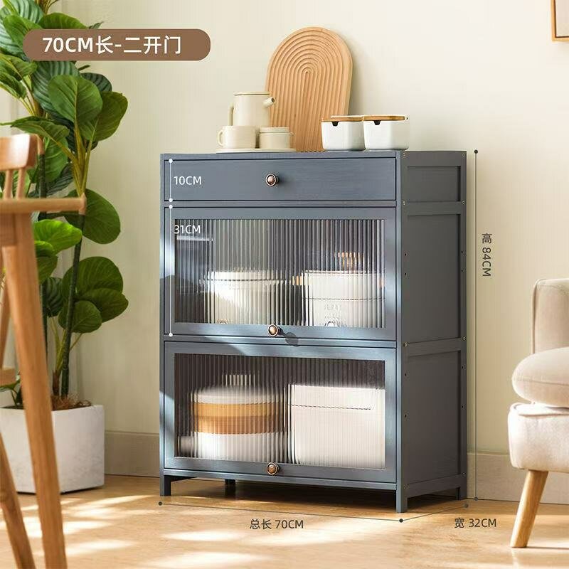 Буфет Кухонный шкаф для посуды, шкаф для хранения тарелок, 70 см×84cm