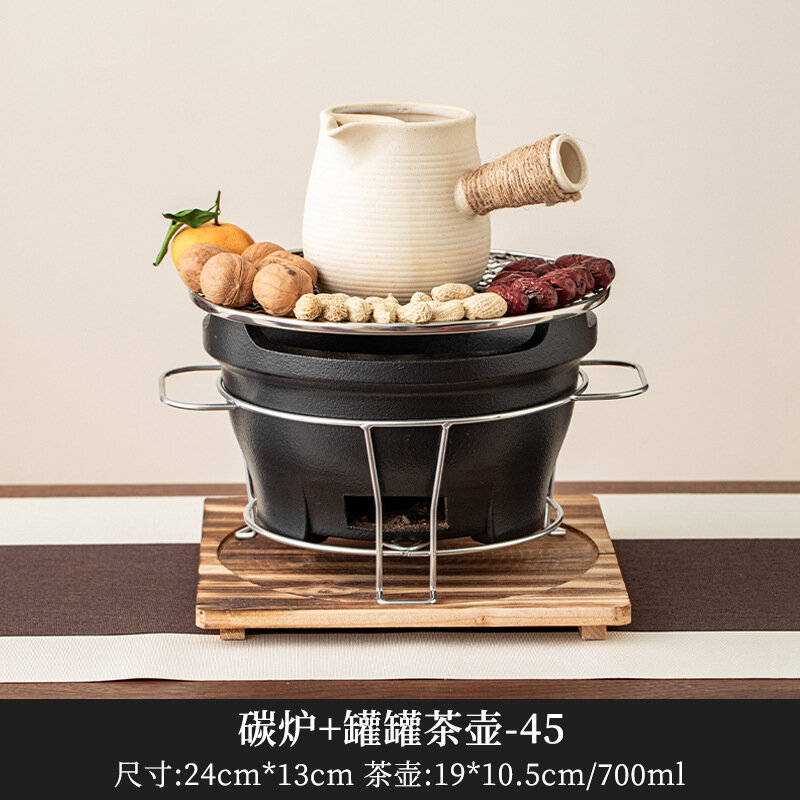 Гриль для барбекю, чайная печь, домашний традиционный камин, популярная онлайн-печь для обогрева, угольная глиняная печь, уличная угольная печь.