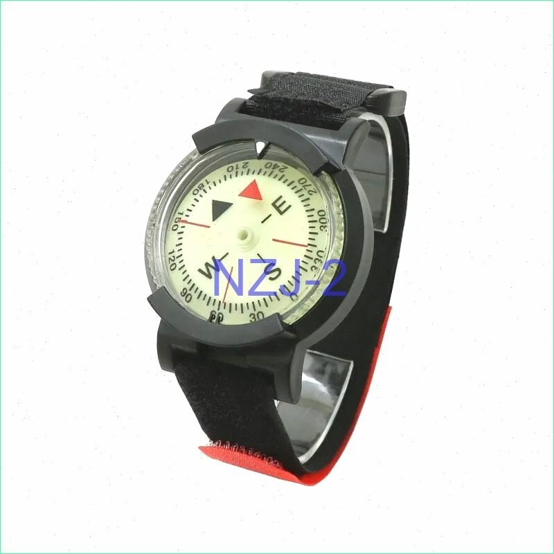 Водонепроницаемый циферблатный компас с наручным ремешком