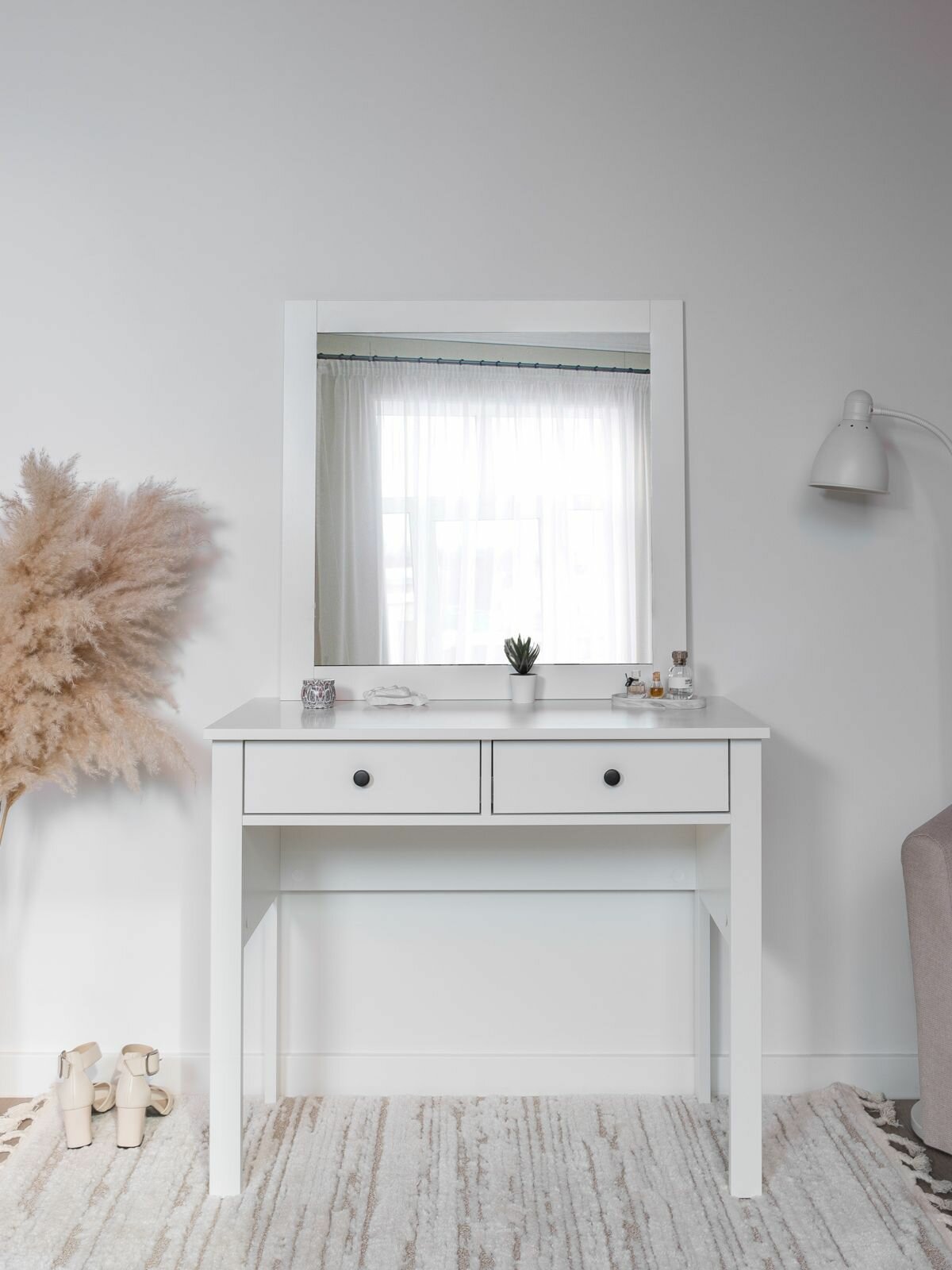 Стол туалетный Сага, 92х45, белый, ГУД лакк