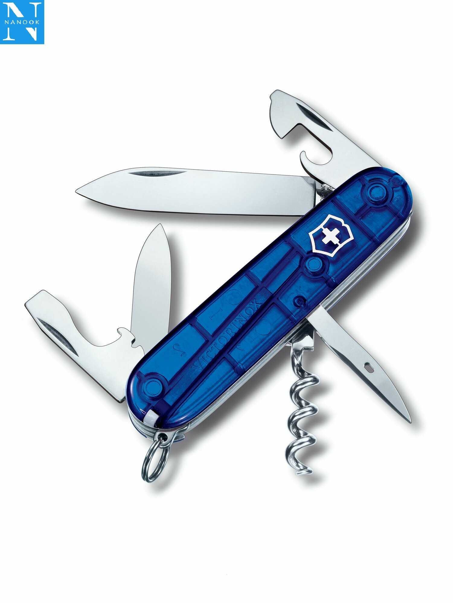 Нож перочинный VICTORINOX Spartan 1.3603. T2, 12 функций, синий