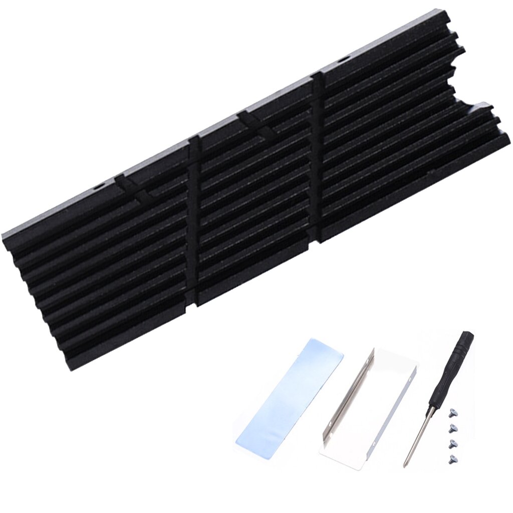 Низкопрофильный SSD-радиатор M.2 для алюминиевой системы Охлаждения накопителя 2280 NVMe