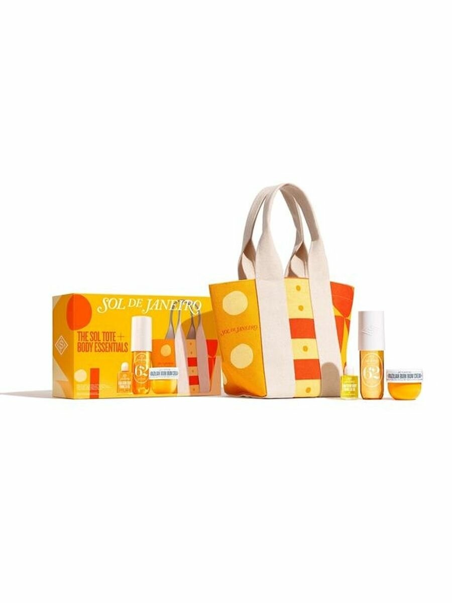 Sol de Janeiro Набор для тела The Sol Tote + Body Essentials