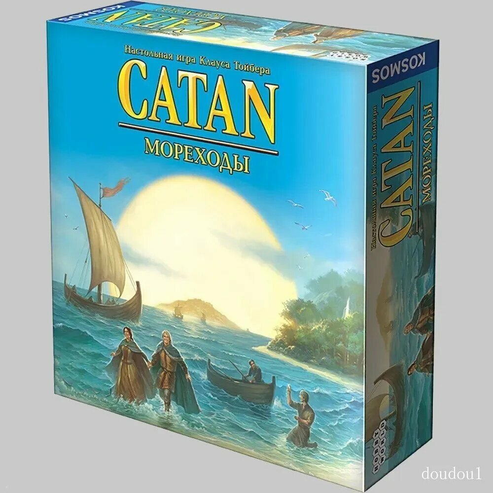 Дополнение для настольной игры Колонизаторы Мореходы расширение с новыми сценариями и увеличенным игровым полем 4х5 гексов